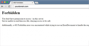 Fix: 403 Forbidden Error in WordPress (Permission Denied)