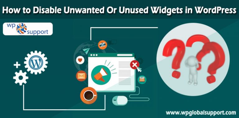 How to Disable Widgets (Used & Unused) in WordPress? - Best of 2024