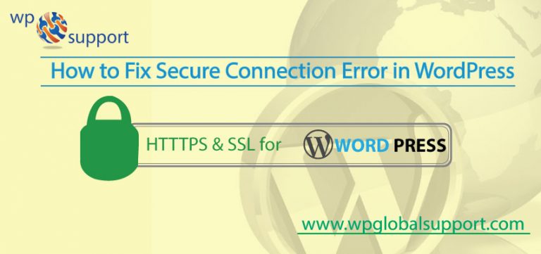 How To Fix Secure Connection Error In Wordpress Best Of 2023