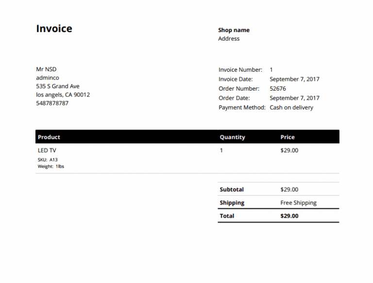 10 Best WooCommerce Print Invoice Or Delivery Note Plugins