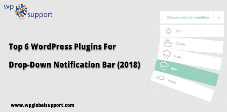 Top 6 Drop-Down Notification Bar in WordPress Plugins - Best of 2021