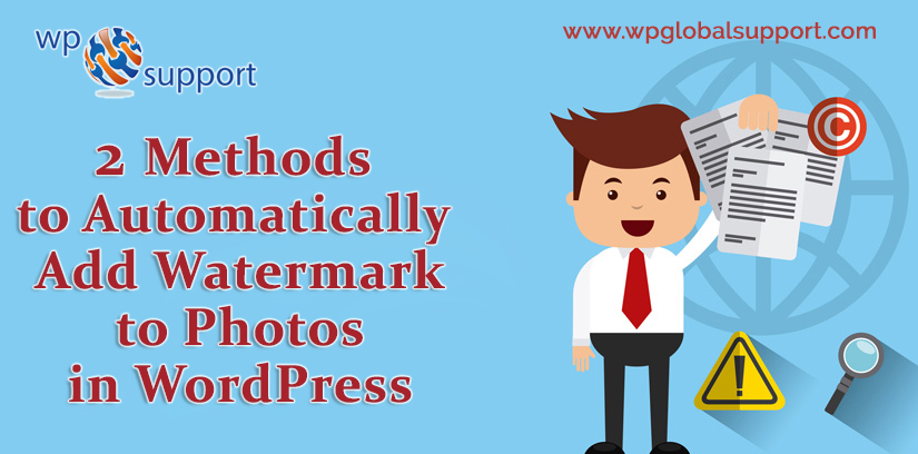 2 Methods to Automatically Add Watermark to Photos in WordPress