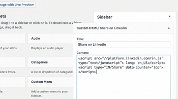 How To Add LinkedIn To WordPress? (With & Without Plugin)