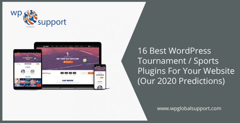 18 Best WordPress Sports Plugins For Great Tournament Blogs